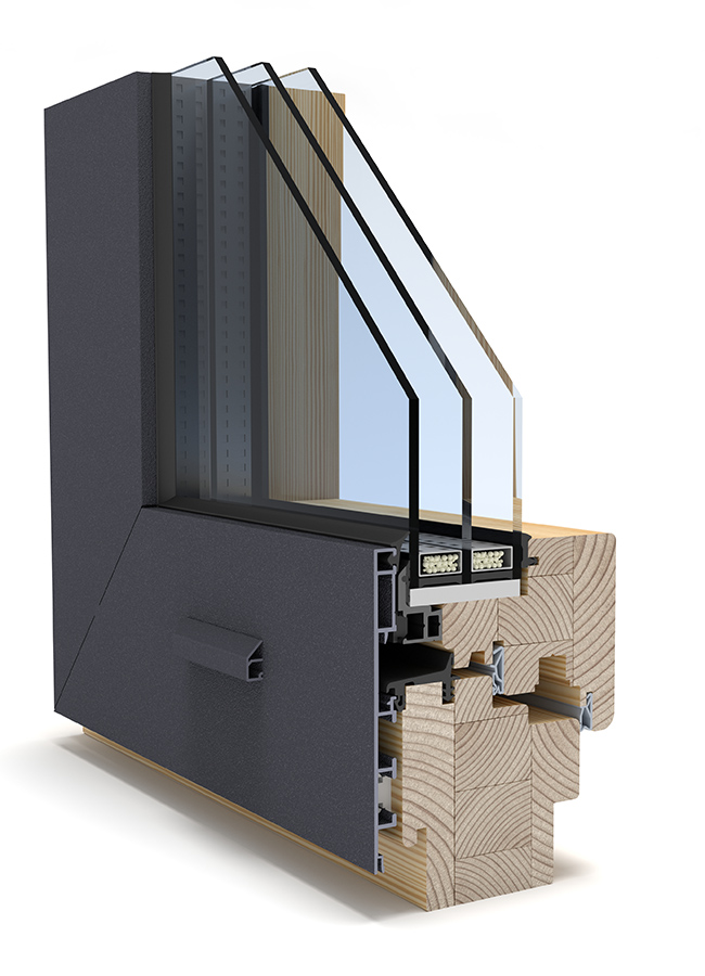 Profil 68 mm | CDM Holzfenster